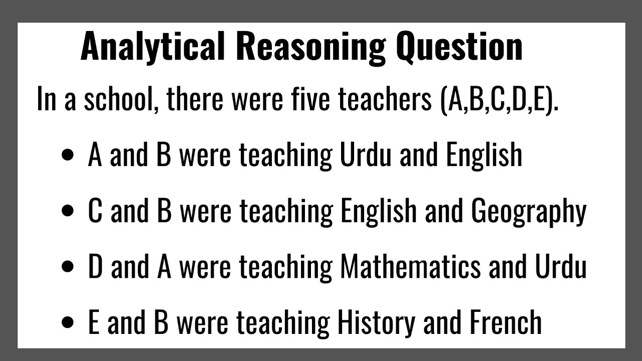 Analytical Reasoning MCQs Tips And Tricks How To Solve Analytical analytical-reasoning-mcqs-tips-and-tricks-how-to-solve-analytical