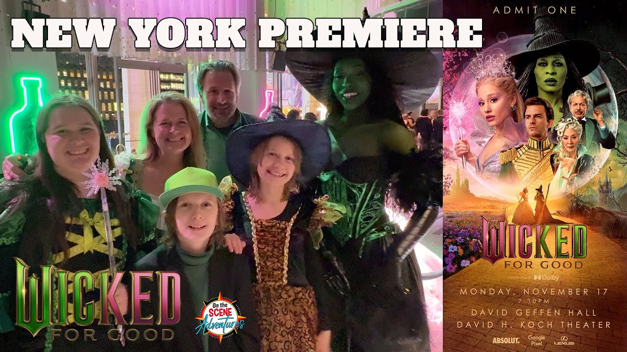 Wicked For Good Red Carpet Premiere - New York - YouTube
