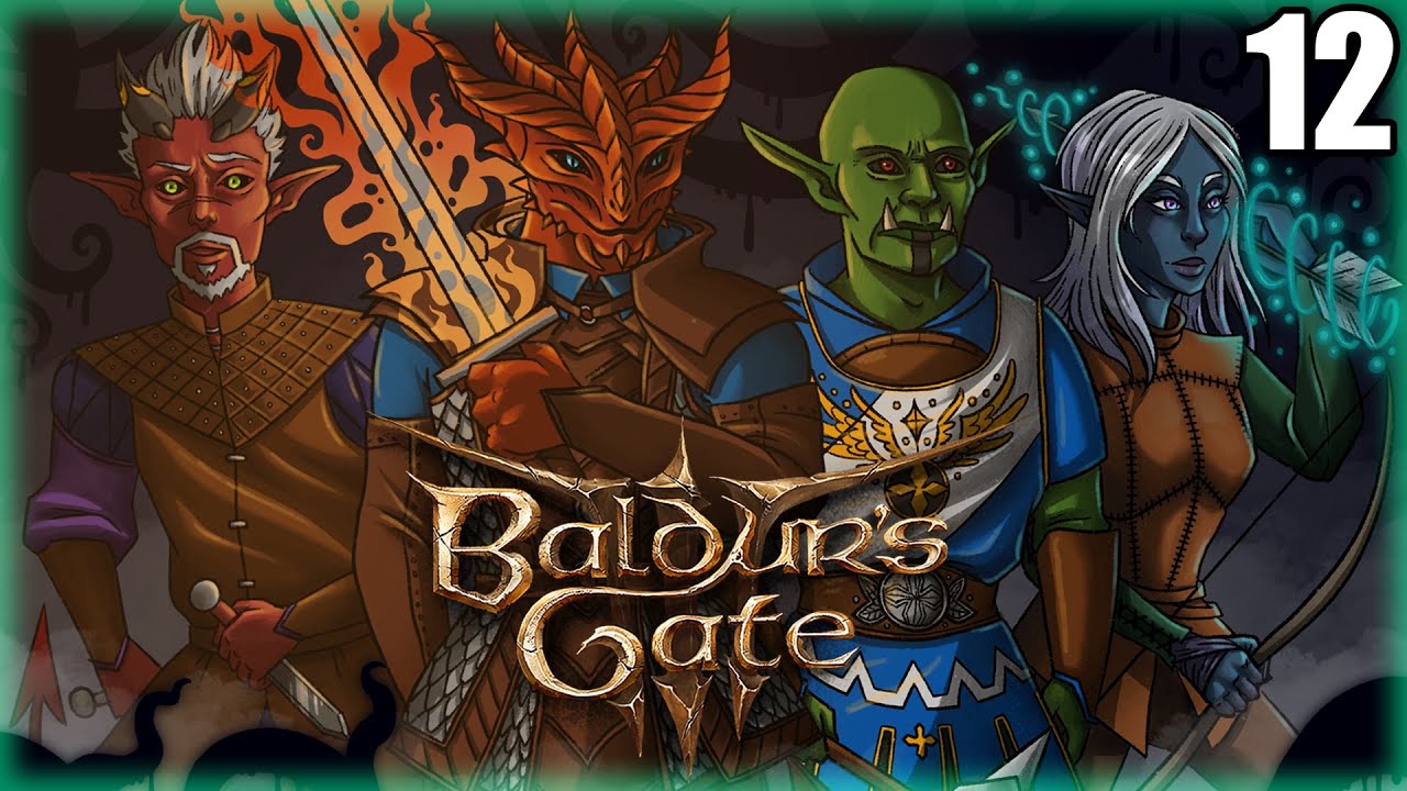 INTO THE HAGS LAIR! Baldur's Gate 3 - Drow Ranger - 12 - YouTube