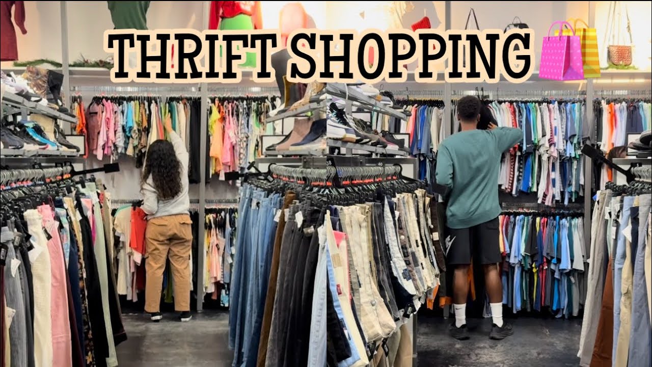 GOING THRIFTING + FARMERS MARKET - YouTube