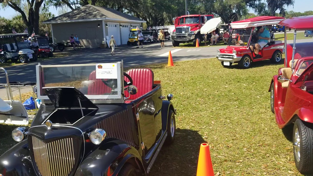 AMAZING the ONLY Custom Golf Cart Show in the country - YouTube