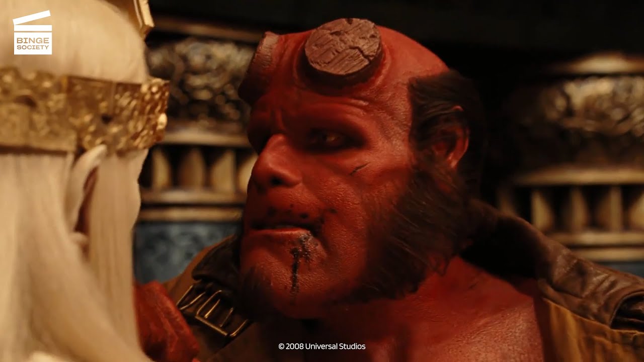 Hellboy II: The Golden Army: The final battle HD CLIP - YouTube