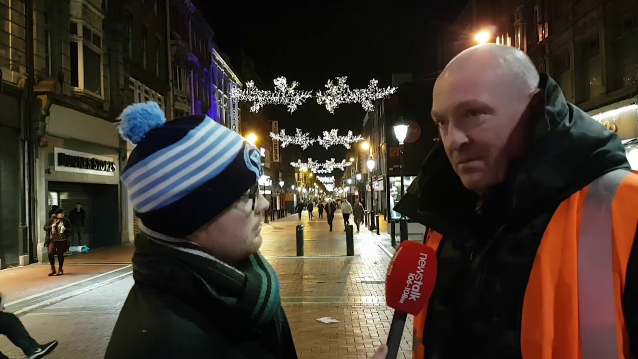 Pat Gilroy and Eamonn Fennell on the Gaelic Voices for Change sleep-out ...