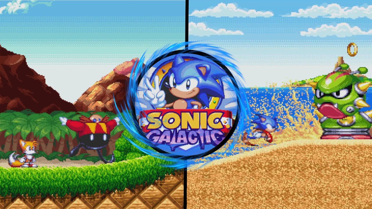 Sonic Galactic Full Demo Playthrough ft. Sonic and Tails - YouTube