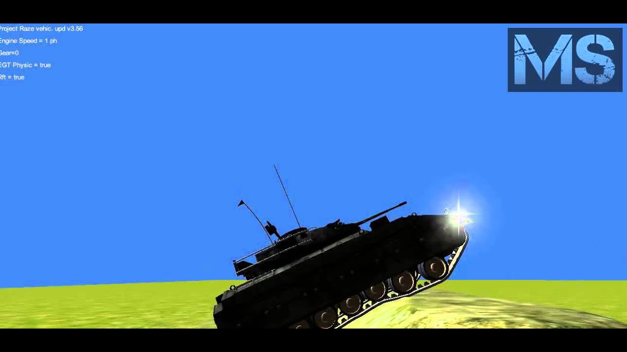 Unity 3d, Raze Tank Track Physic Test - YouTube
