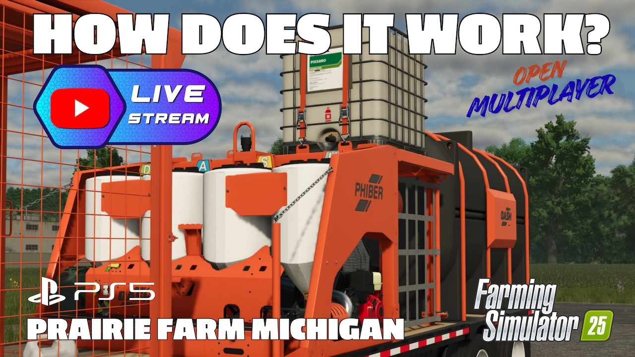 CAN I MAKE PHIBER DASH WORK? - LIVE - Prairie Farm Michigan - PS5 ...