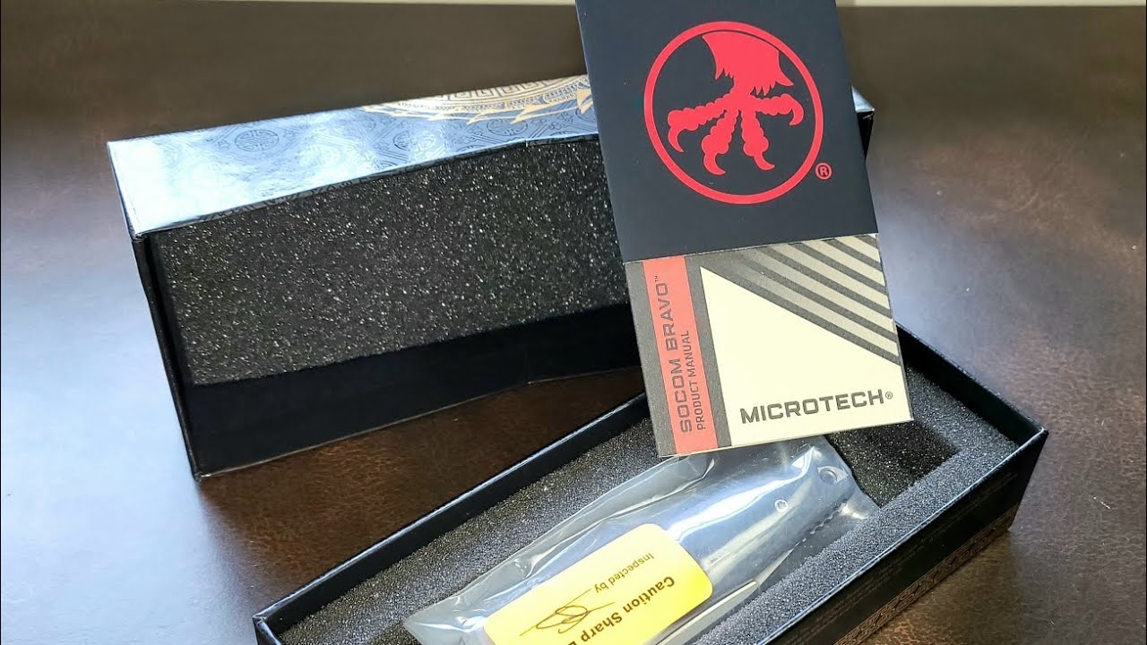 THE SHARPEST EDGE: My NEW "Grail Knife" from Microtech - YouTube