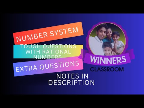 class 9 | number system | tough questions with irrational numbers - YouTube