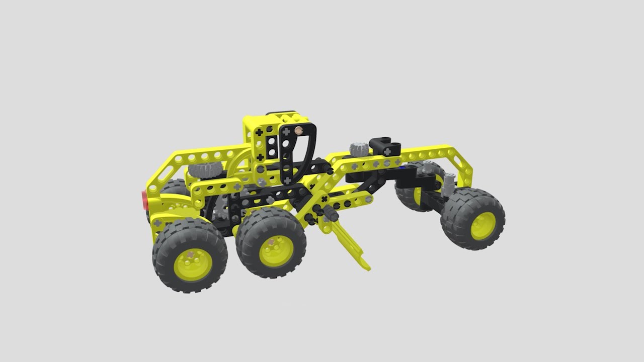 LEGO Technic Grader | 3d Animation - YouTube