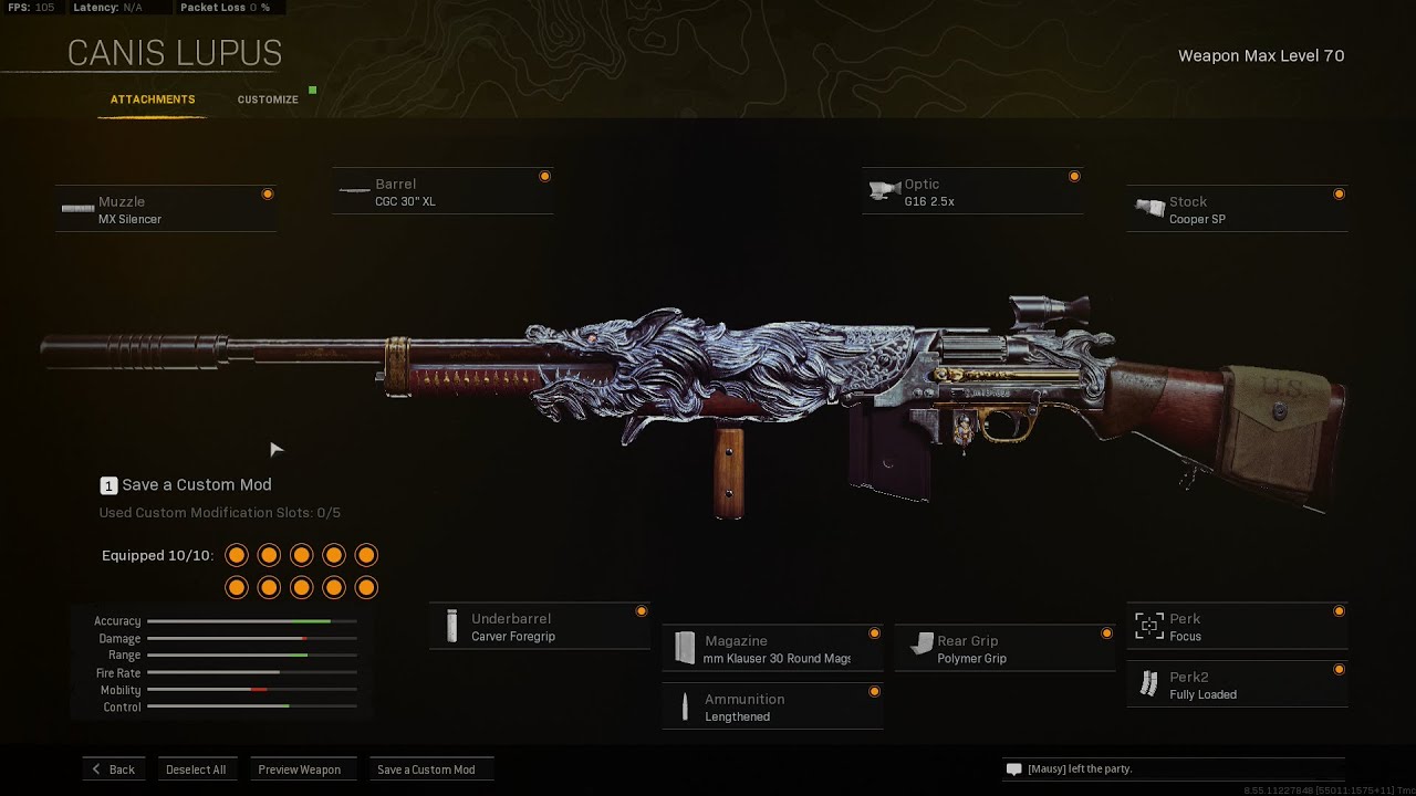 *NEW* BAR "Canis Lupus" PERFECT Class w/ NO RECOIL in Warzone Pacific ...