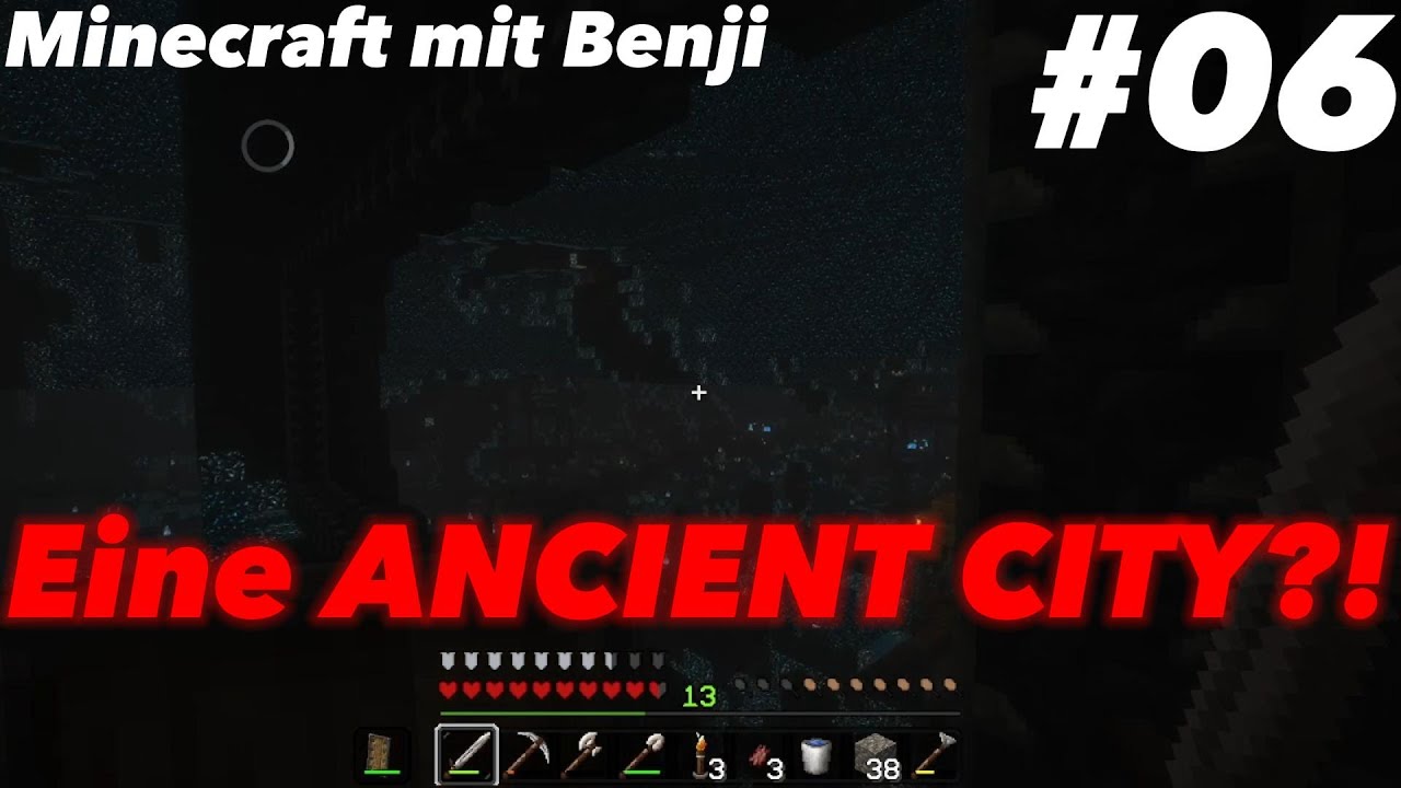 EINE ANCIENT CITY! Minecraft mit Benji #06 - YouTube