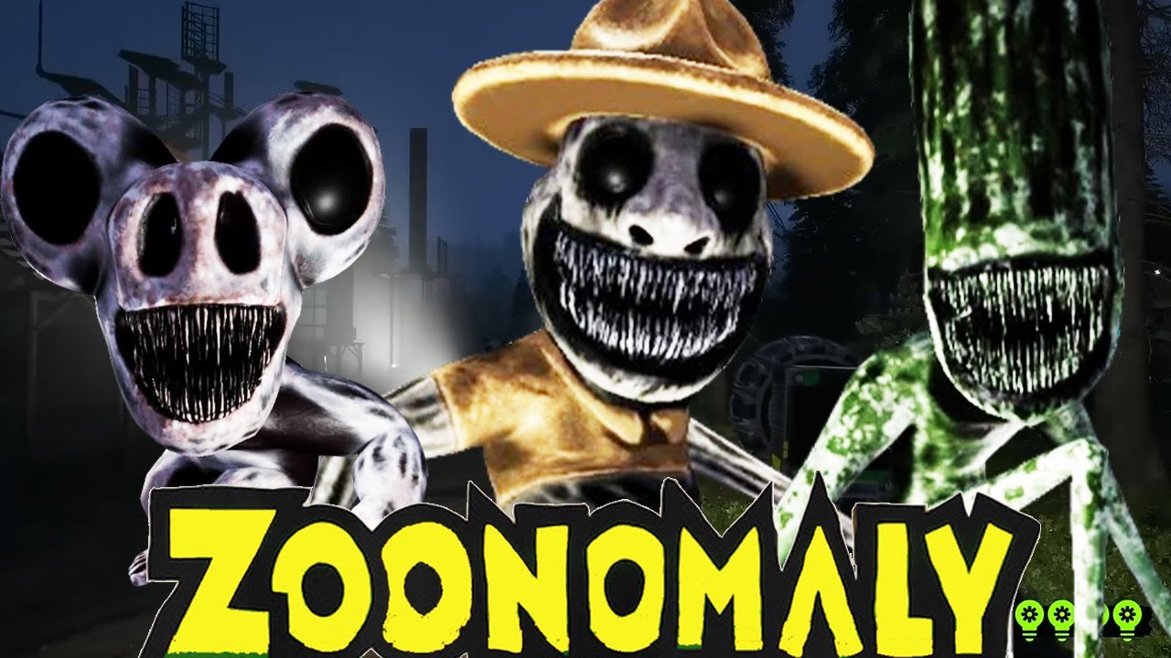 Zoonomaly all bosses - Zoonomaly horror game - YouTube