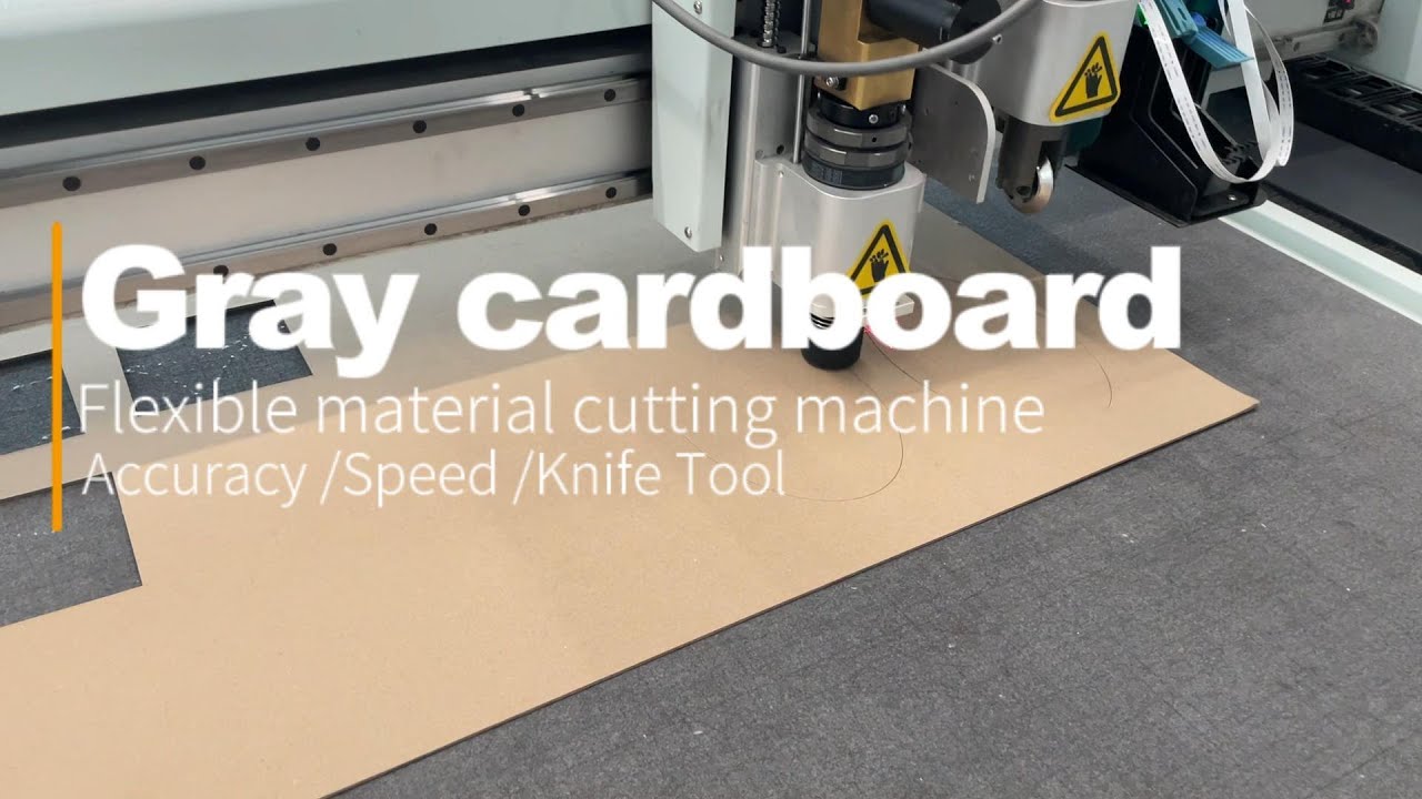 Grayboard Cutting AOL 1625 Cutting machine - YouTube