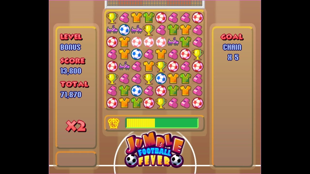 Jumble Football Fever (Sky Gamestar) - Playthrough - YouTube