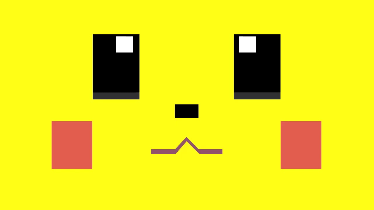 Pikachu Talking Face Animation - YouTube