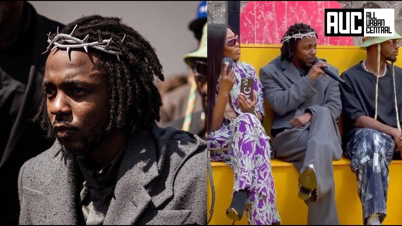 Kendrick Lamar Wears Crown Of Thorns And High Heals While Performing At ...