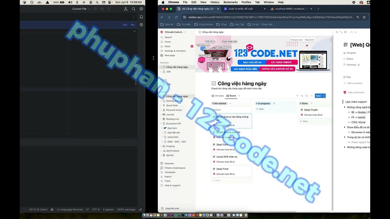 Đồ án 2024 - Support đồ án quản lý văn bằng tín chỉ nodejs reactjs P1 - 123code.net - YouTube