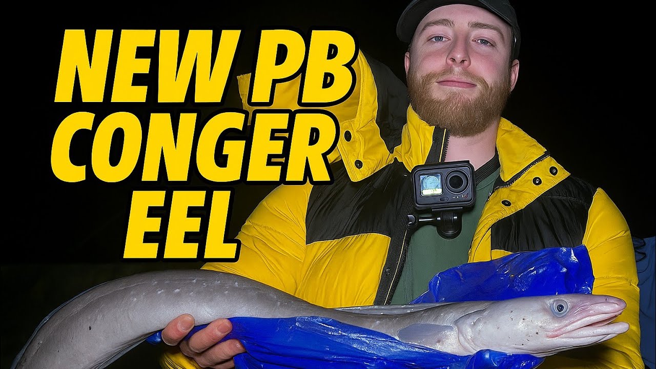 NEW PB Conga EEL!! - Clovelly North Devon - YouTube