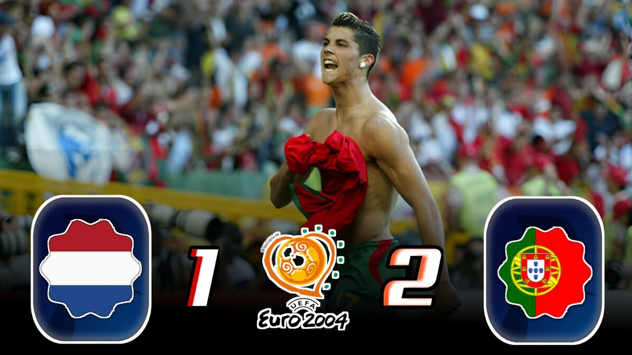 "Cristiano Ronaldo" leads Portugal into Euro 2004 🏆 final with victory ...