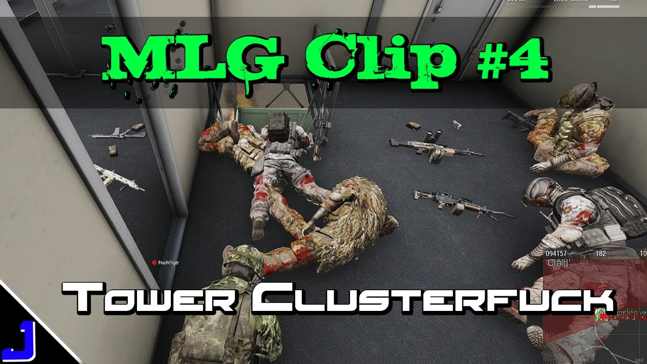 MLG Clip #4 - Tower Clusterfuck (ArmA 3 KoTH) - YouTube