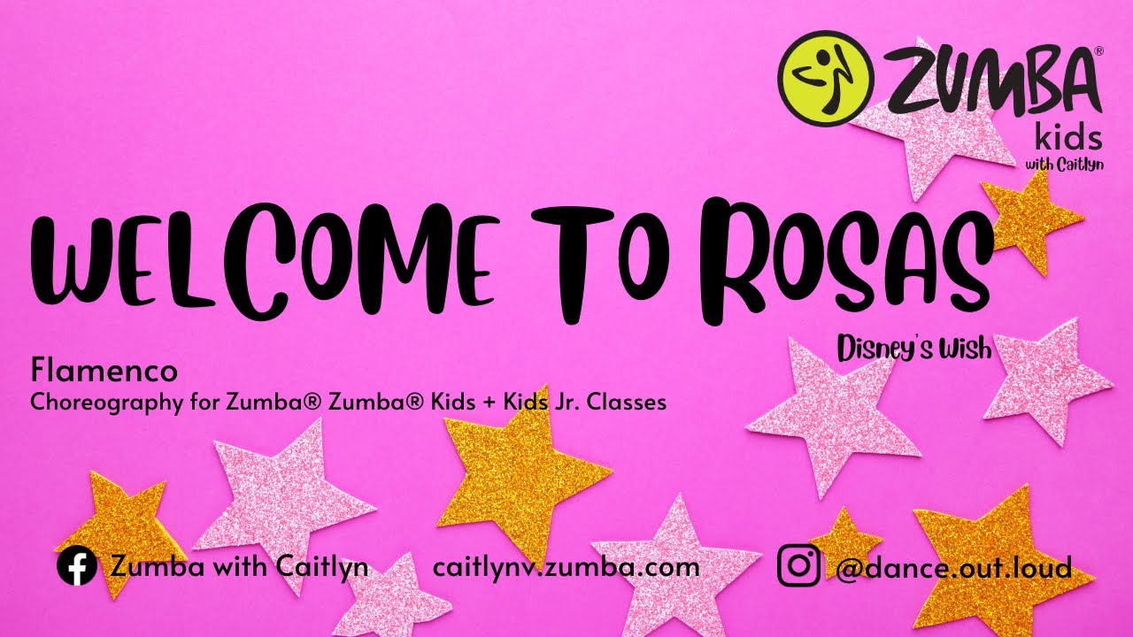 "Welcome to Rosas" from Disney's Wish - Zumba®️ Kids Choreography ...