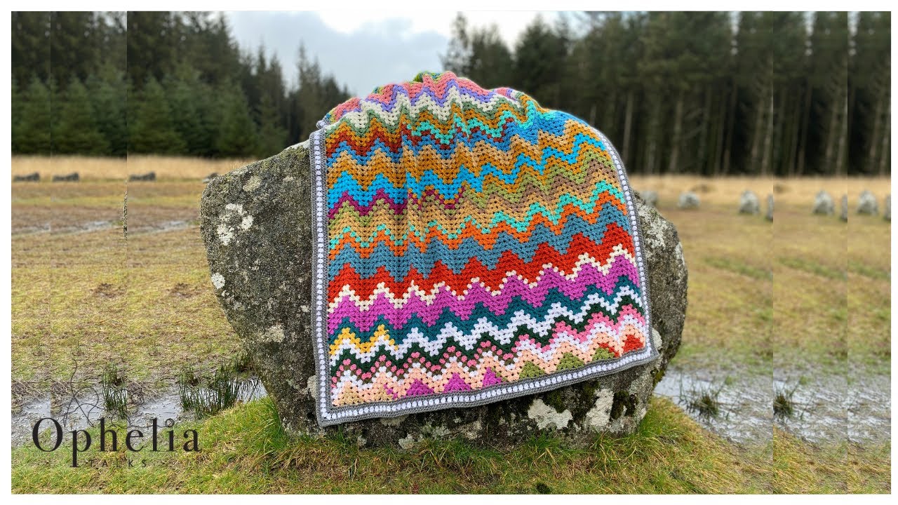 Border For Zig Zag Crochet Blanket With Tips And Tricks To Crochet A Stunning Border Youtube