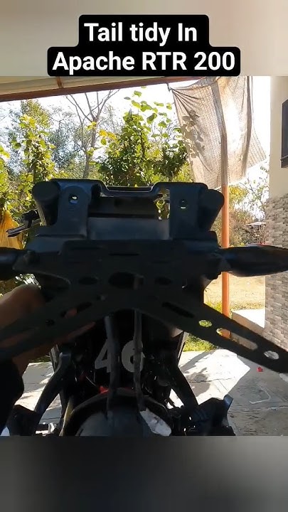 Install tail tidy in Apache RTR 200 ⚡ Full details video on this channel #apache #modified - YouTube