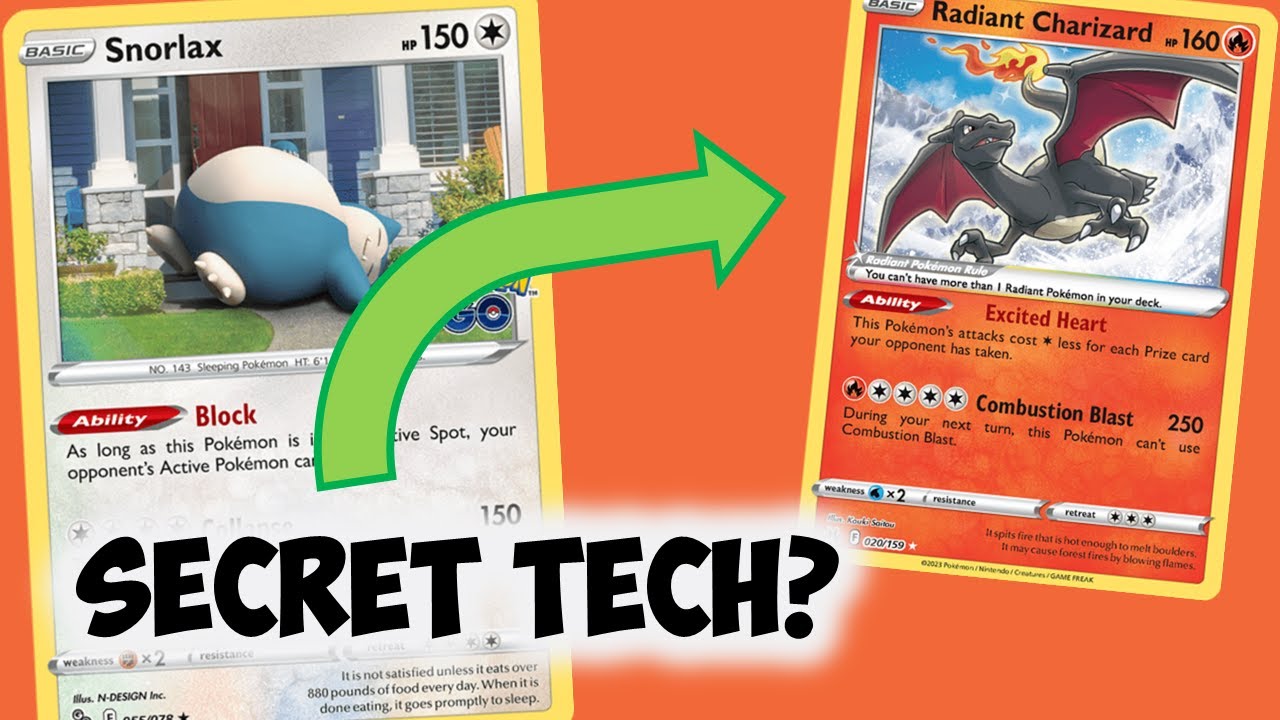 Snorlax Stall/Control Just Got Weird (With Radiant Charizard) - YouTube
