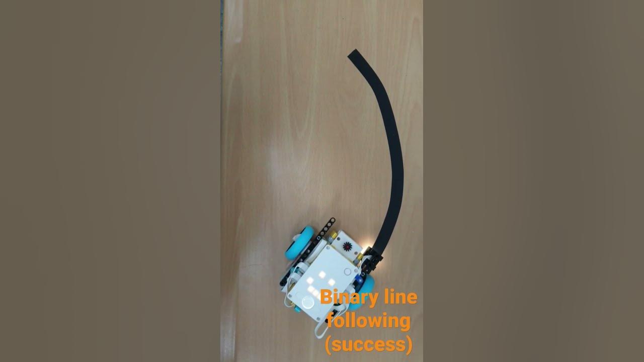 LEGO Mindstorm Spike Prime: Binary line following #shorts - YouTube