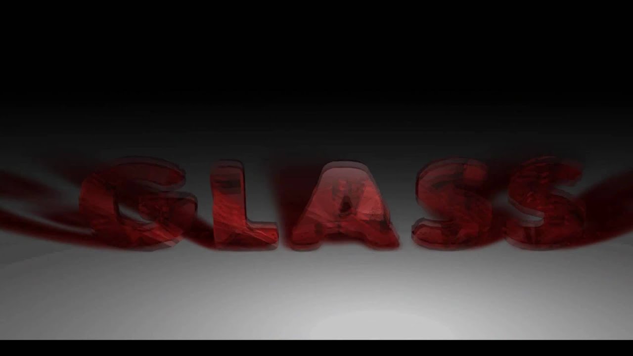Realistic Text Glass Shatter - Cinema 4D - HD - YouTube