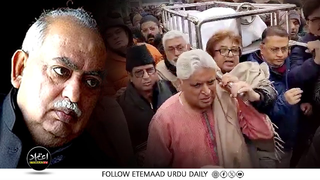 Renowned Poet Munawwar Rana Passed Away Last Night, Javed Akhtar Attend ...