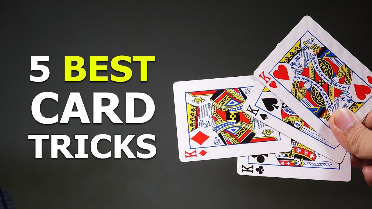 5 BEST Card Tricks Anyone Can Do | Revealed - YouTube