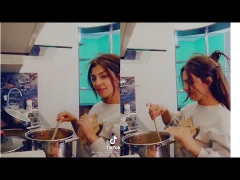 Aynur Dadaşova ilk dəfə mətbəxtə