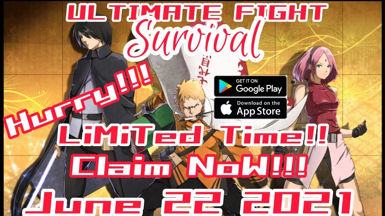 ULTIMATE FIGHT SURVIVAL Gift Code Redeem Code NarutoGameplay YouTube ultimate-fight-survival-gift-code-redeem-code-narutogameplay-youtube