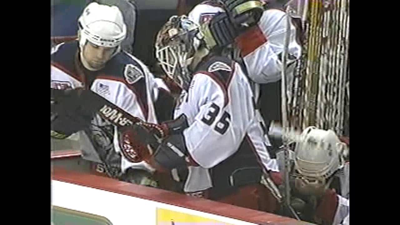 5/7/2002 Guy Larose Empty Net Goal vs. Syracuse Game 7 - YouTube