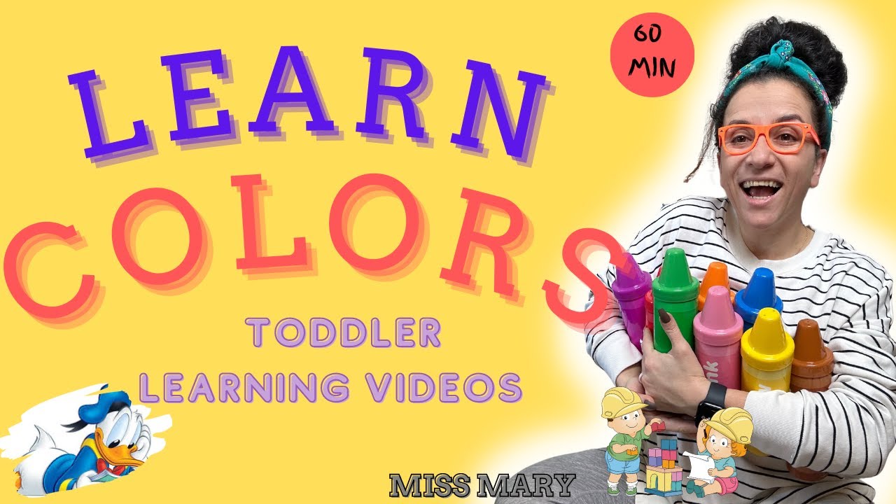 LEARN COLORS FOR KIDS 2023 🎈 - with Miss Mary | Educational Videos for ...