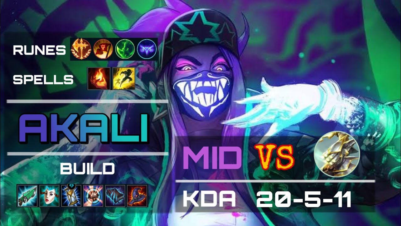 Wild Rift Akali Gameplay VS Yi | Wild Rift Akali Build & Runes | Wild ...