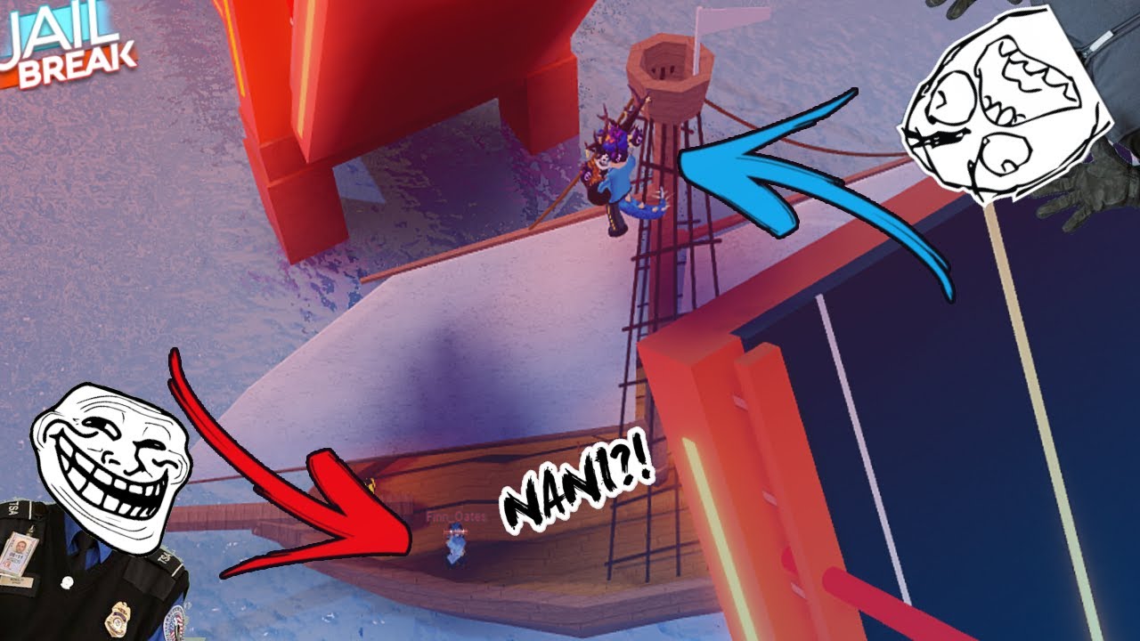 HE GOT SO MAD! FuNnY MoMEnTS | JAILBREAK catching CRIMINALS - YouTube