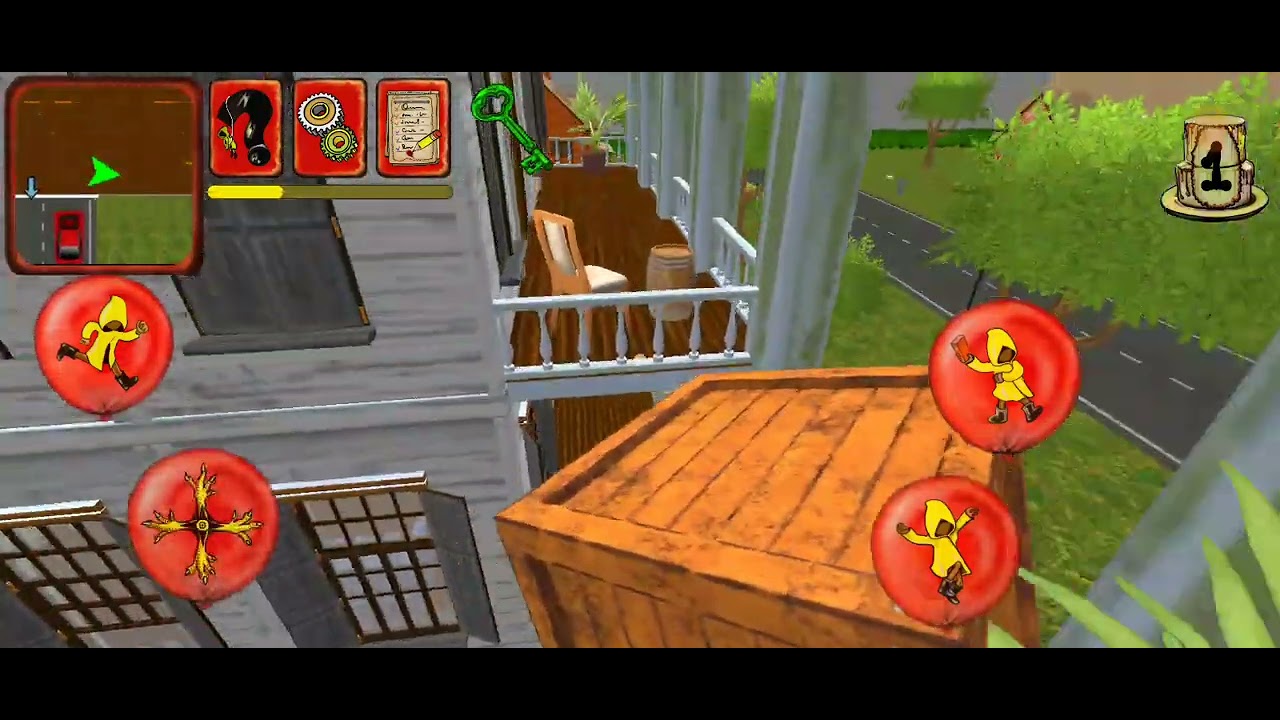 Clown Brothers Neighbor Escape 3D - level 9 - YouTube