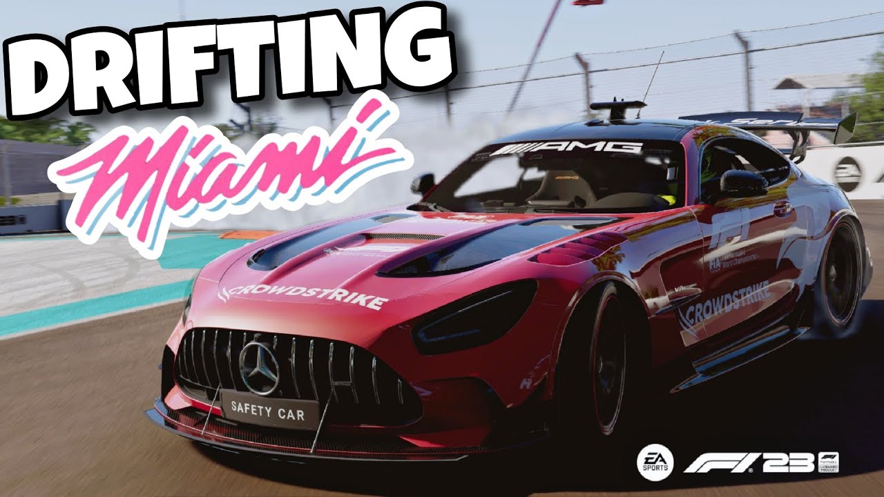 F1 DRIFTING MIAMI CIRCUIT - YouTube