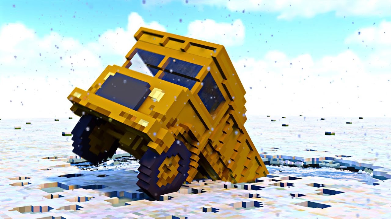 Cars Break MINE ICE FIELD // Teardown (Quzi E) - YouTube