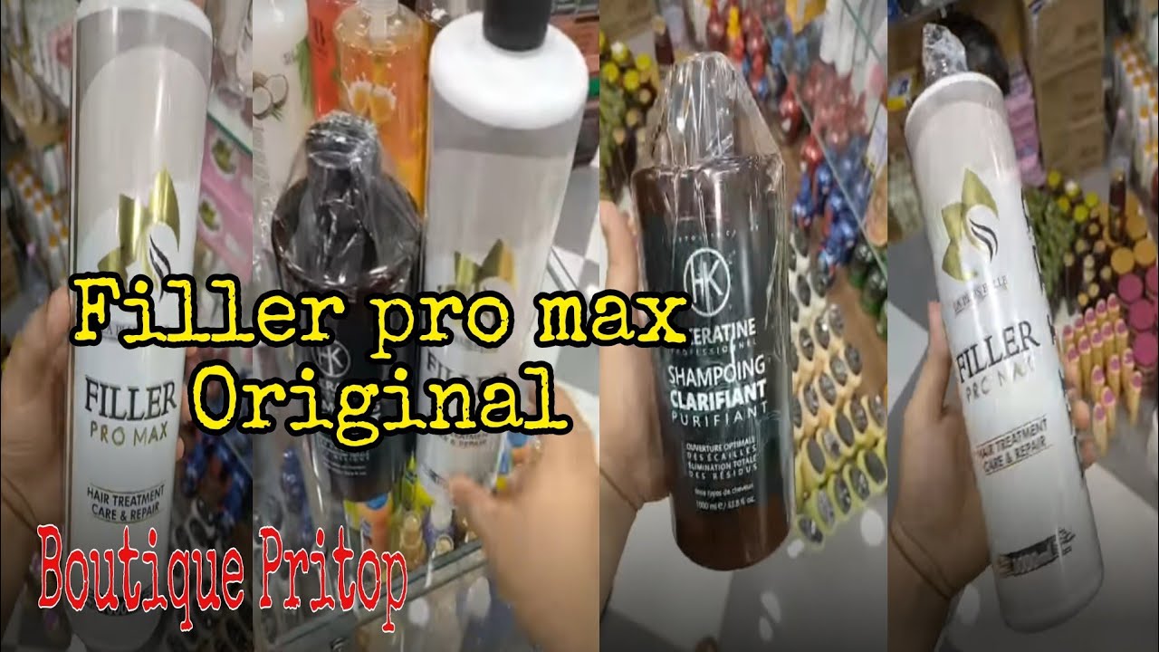 فيلر الشعر filler pro max original للكوسمتيك في بوتيك بريتوب مع الشامبو ...