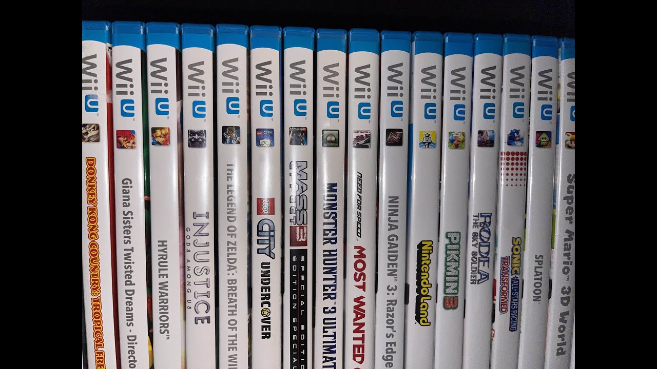 My (Admittedly Small) Game Collection - YouTube