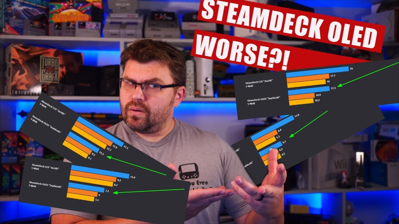 Steam Deck OLED Is WORSE at Low TDP?! Understanding How TDP REALLY ...