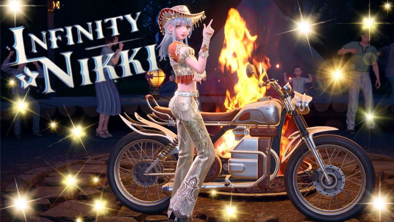 Cowgirl Outfit and Motorcycle! | Infinity Nikki - YouTube