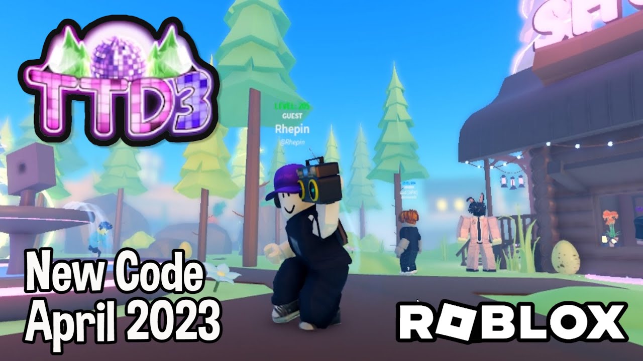 Roblox TTD 3 -New Code April 2023 - YouTube