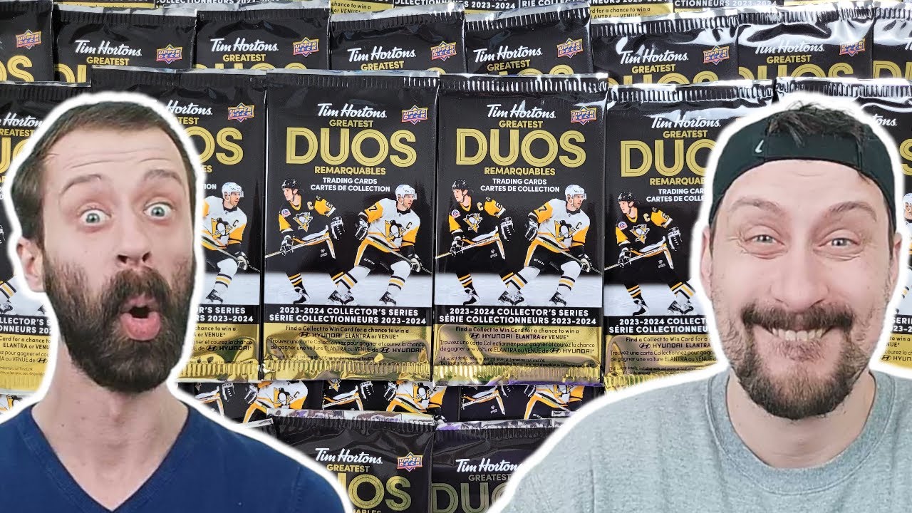 Opening 100 Tim Hortons Greatest Duos Hockey Packs! - YouTube