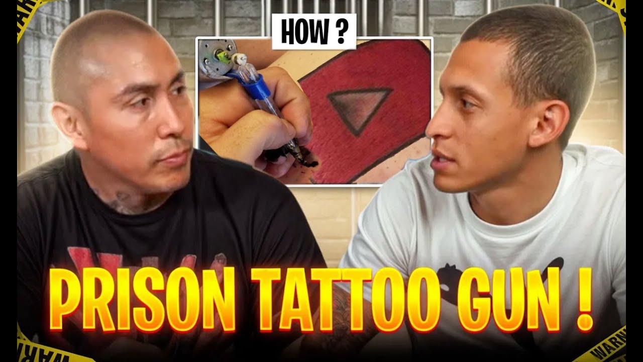 Making a Prison Tattoo Gun and Using it - YouTube