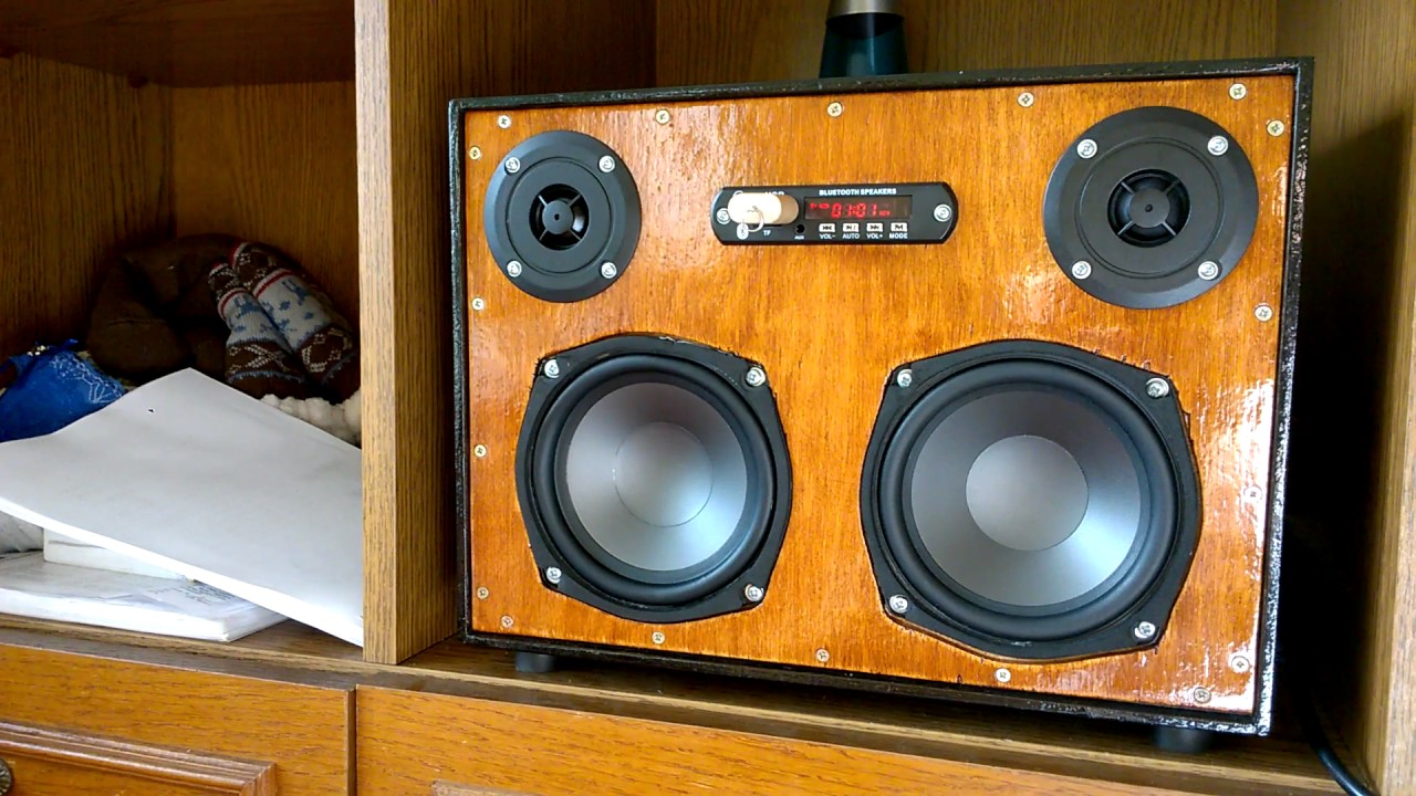 Boombox Class-D 60W (Final Test DIY HUN) - YouTube