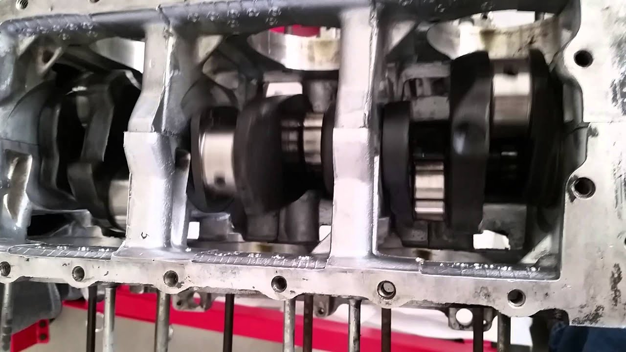 Spyder engine crankcase 1(1) - YouTube